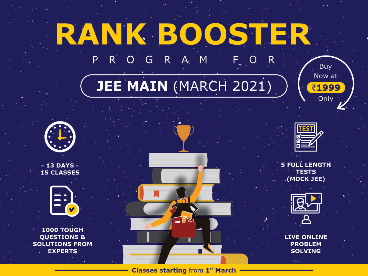 JEE RANK BOOSTER | VMC - Vidyamandir Classes JEE RANK BOOSTER | VMC - Vidyamandir Classes